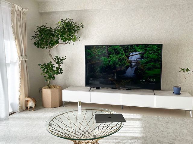 日本製テレビ台(幅240cm) 収納付ローボード シャビーナチュラル | 【公式】LOWYA(ロウヤ) 家具･インテリアのオンライン通販