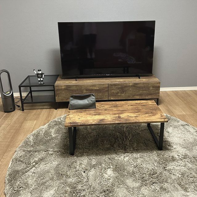 LOWYAテレビ+サイドテーブル ロウヤ