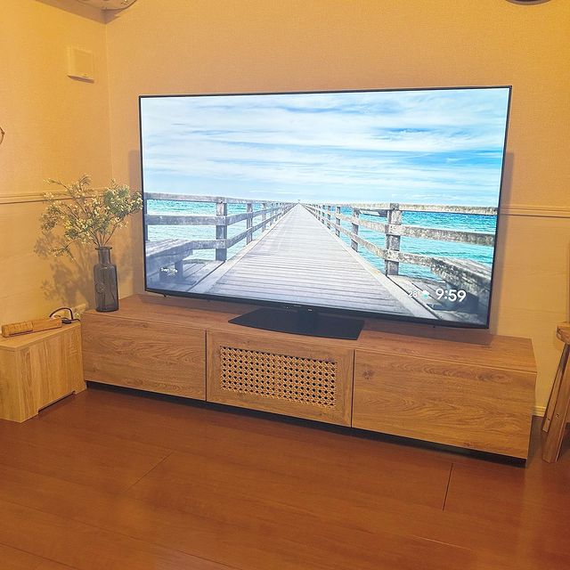 ラタン調テレビ台 木製 [幅180/幅240] | 【公式】LOWYA(ロウヤ) 家具･インテリアのオンライン通販