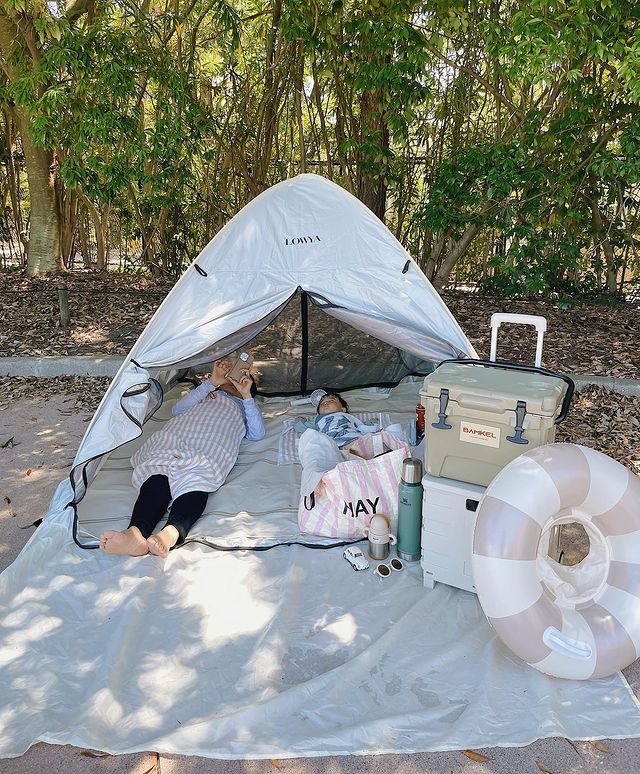 [幅200]ポップアップテント ショルダー/リュック収納バッグ付き UVカット | 【公式】LOWYA(ロウヤ) 家具･インテリアのオンライン通販